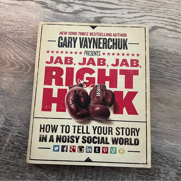Book | Office | Jab Jab Jab Right Hook By Gary Vaynerchuk | Poshmark